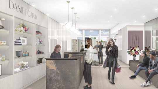 Daniel Galvin new hair salon Selfridges London