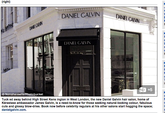 Daily Mail- 'Beauty Buzz' | Daniel Galvin